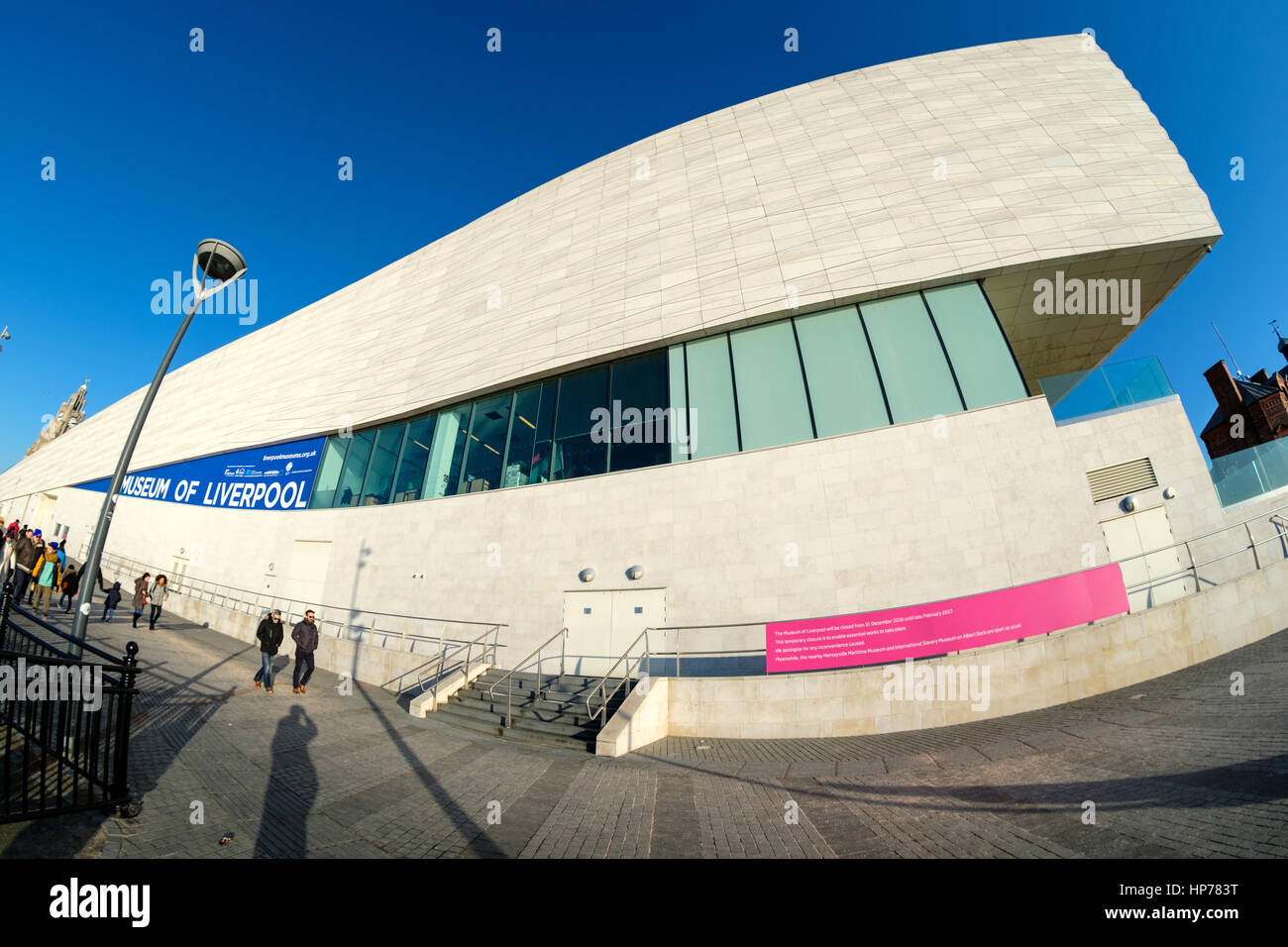 Museum of Liverpool on Liverpool's historic waterfront, UK (taken with ...