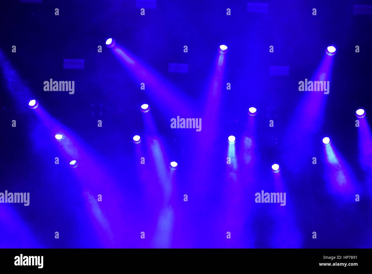 Stage lights at a live concert Stock Photo - Alamy