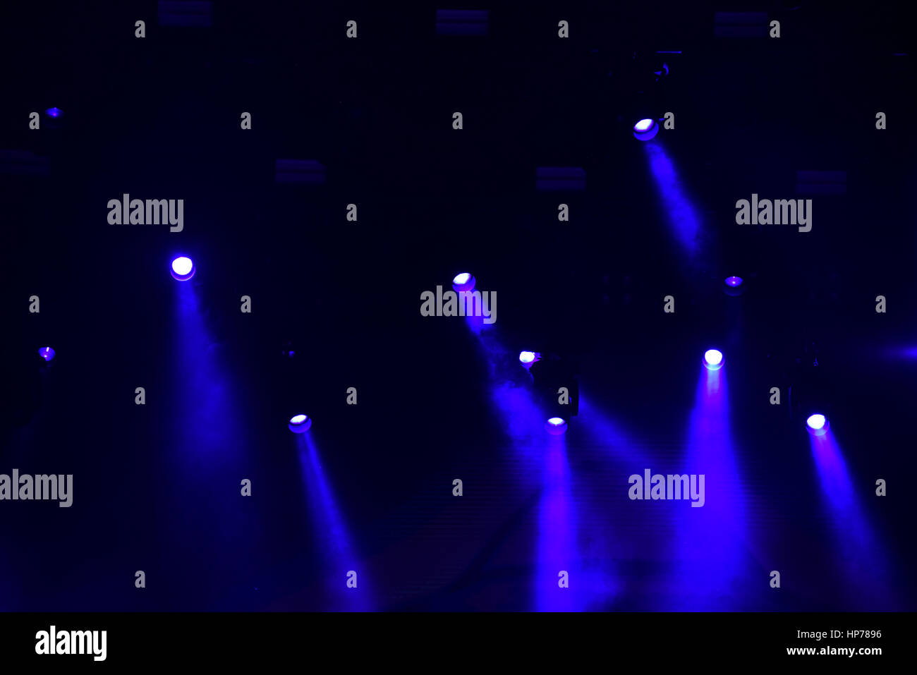 Stage lights at a live concert Stock Photo - Alamy