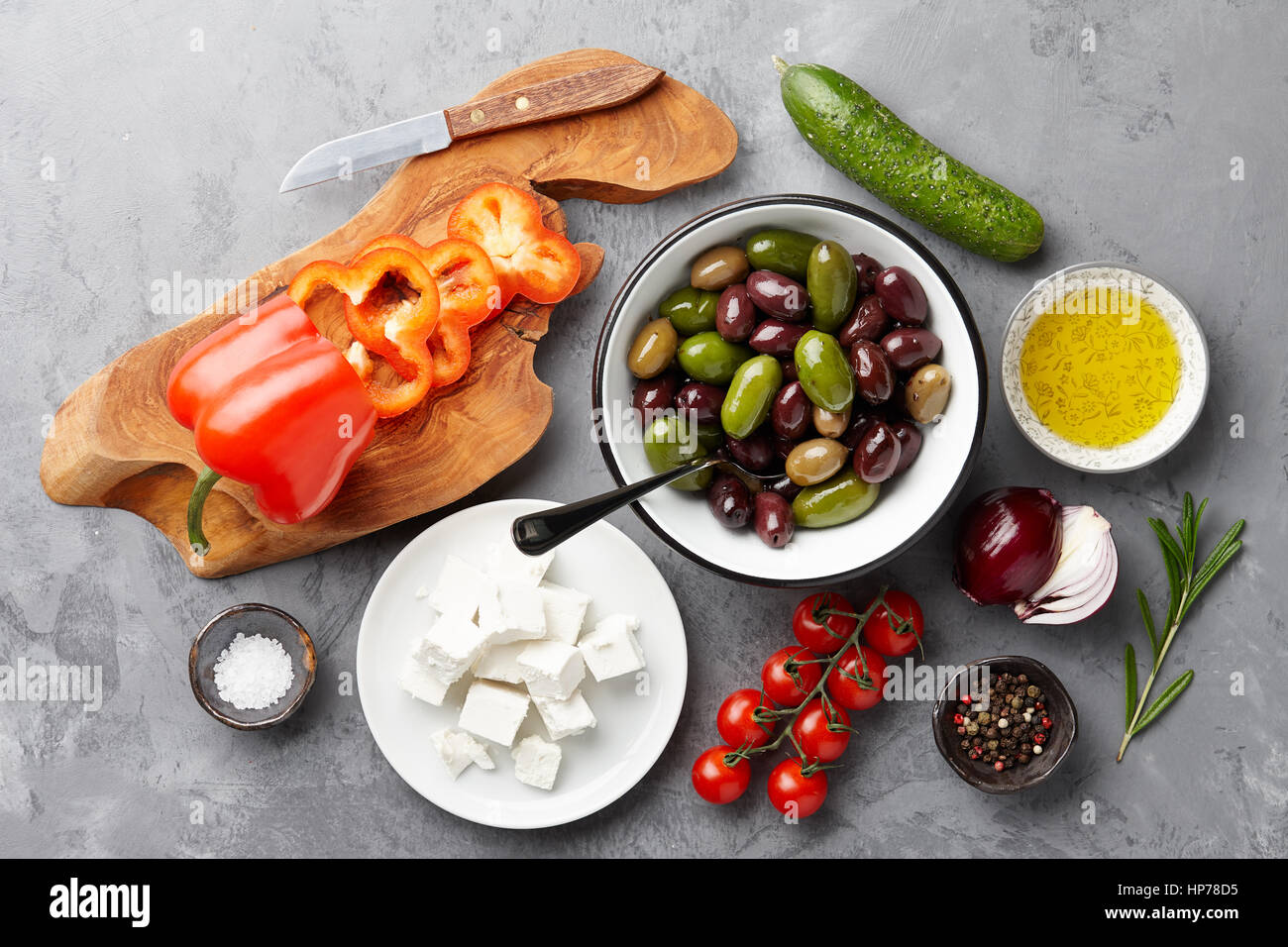 Basic ingredients hi-res stock photography and images - Alamy
