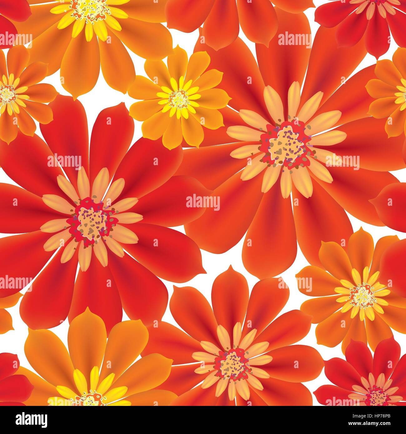 Flowers seamless background. Floral seamless texture with flowers Stock ...