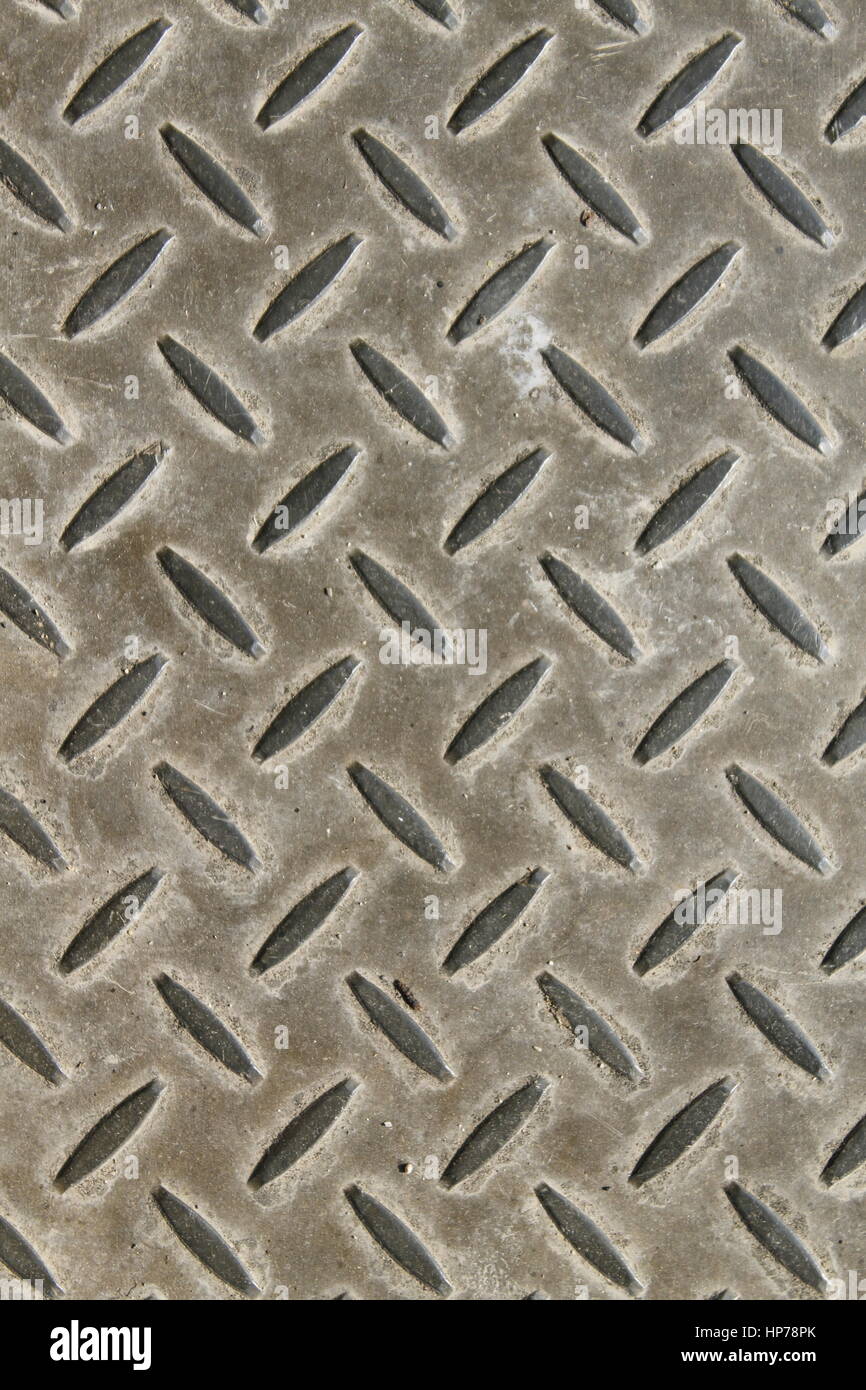 a metal background or texture with tread plate pattern Stock Photo - Alamy