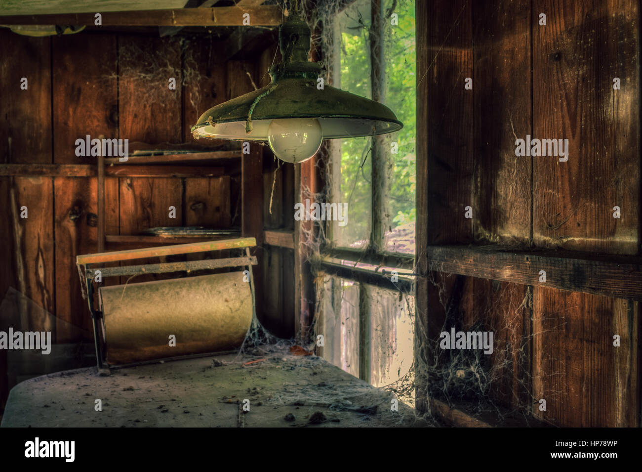 Treasures which lie hidden in the old barn Stock Photo - Alamy