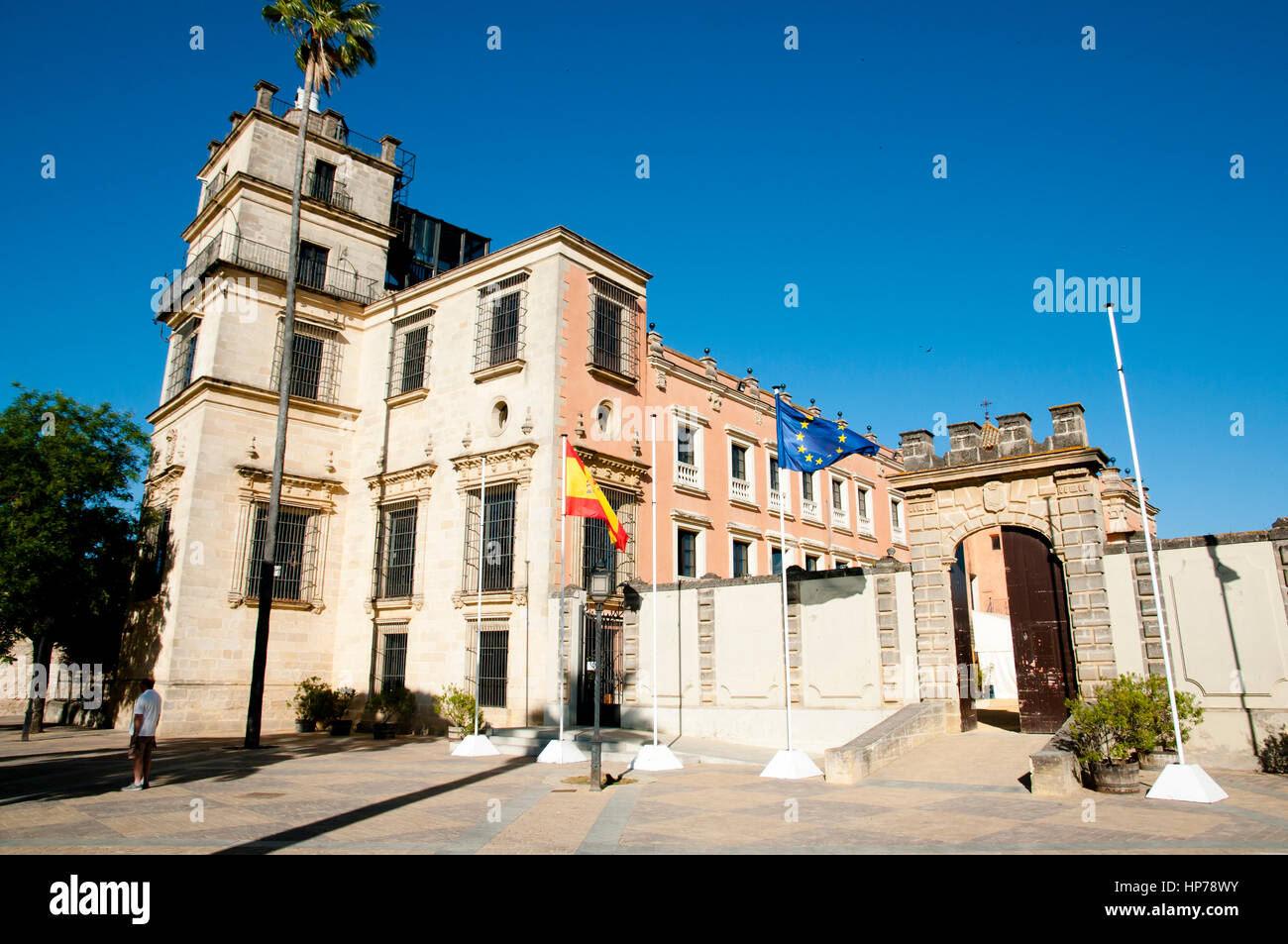 Alcazar of Jerez de la Frontera - Spain Stock Photo - Alamy