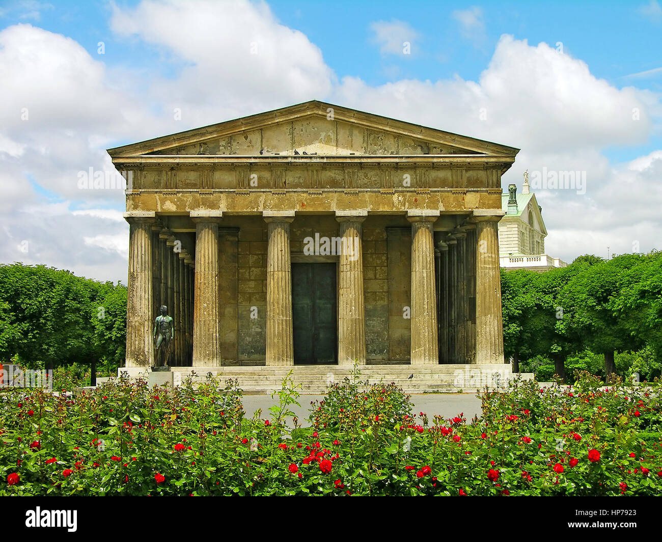 Theseus Temple in Volksgarten, Vienna, Austria Stock Photo - Alamy