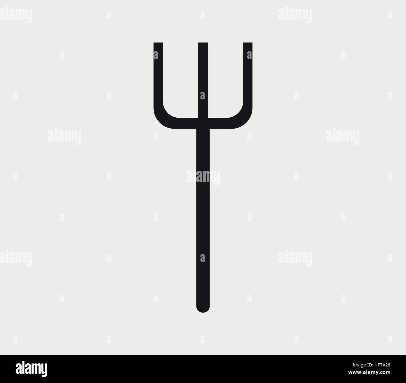 Trident icon Stock Vector Images - Alamy
