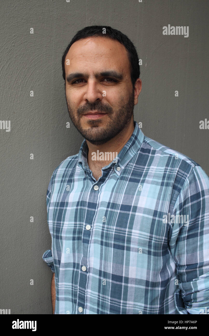 Portrait of Rodrigo Hasbun 14/05/2016 ©Basso CANNARSA/Opale Stock Photo ...