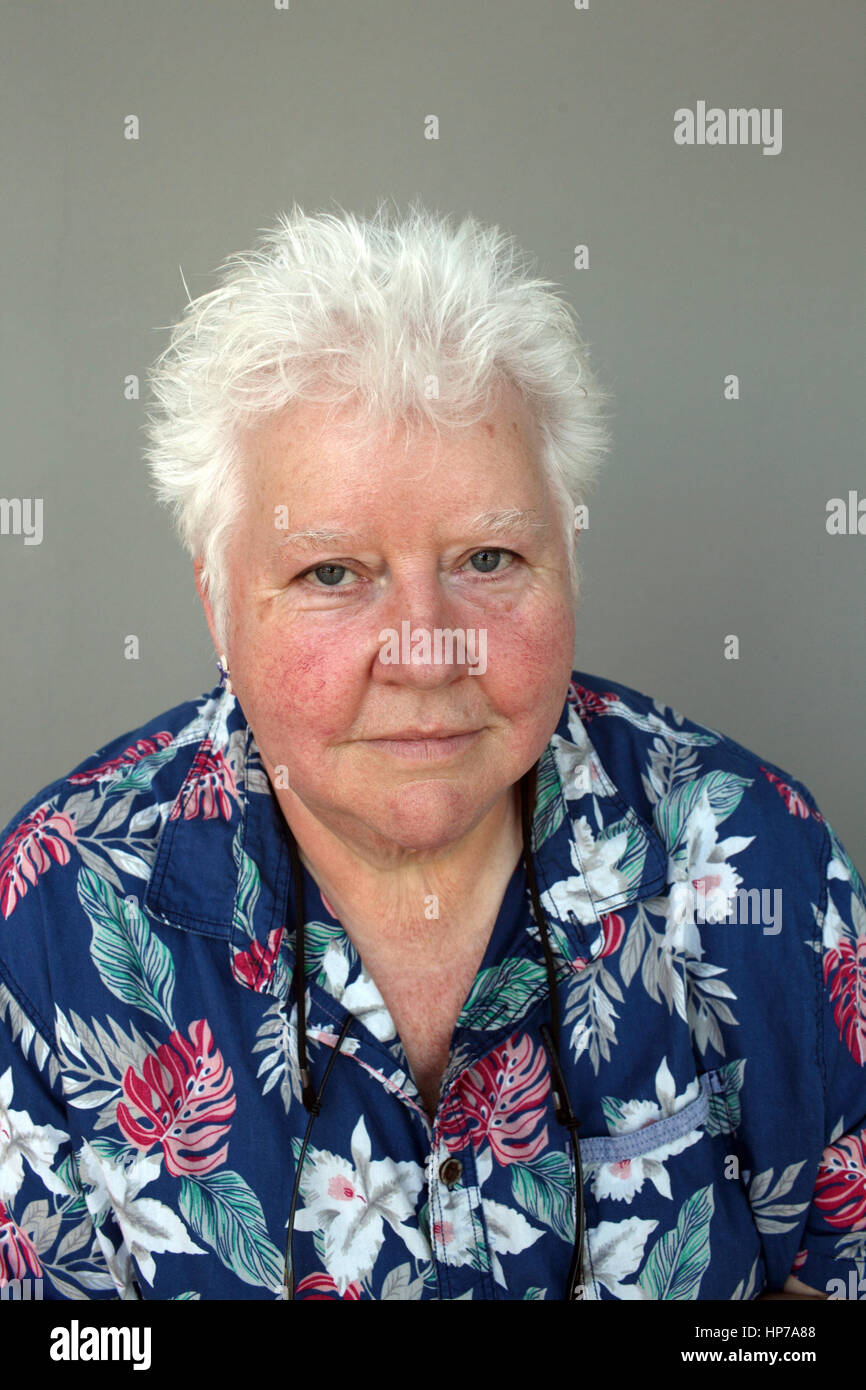 Portrait of Val McDermid (Mc Dermid) 15/05/2016 ©Basso CANNARSA/Opale ...