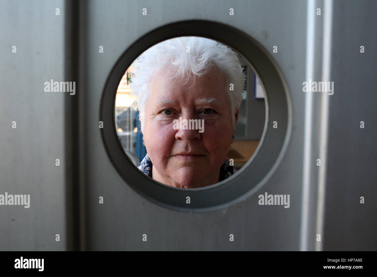 Portrait of Val McDermid (Mc Dermid) 15/05/2016 ©Basso CANNARSA/Opale ...
