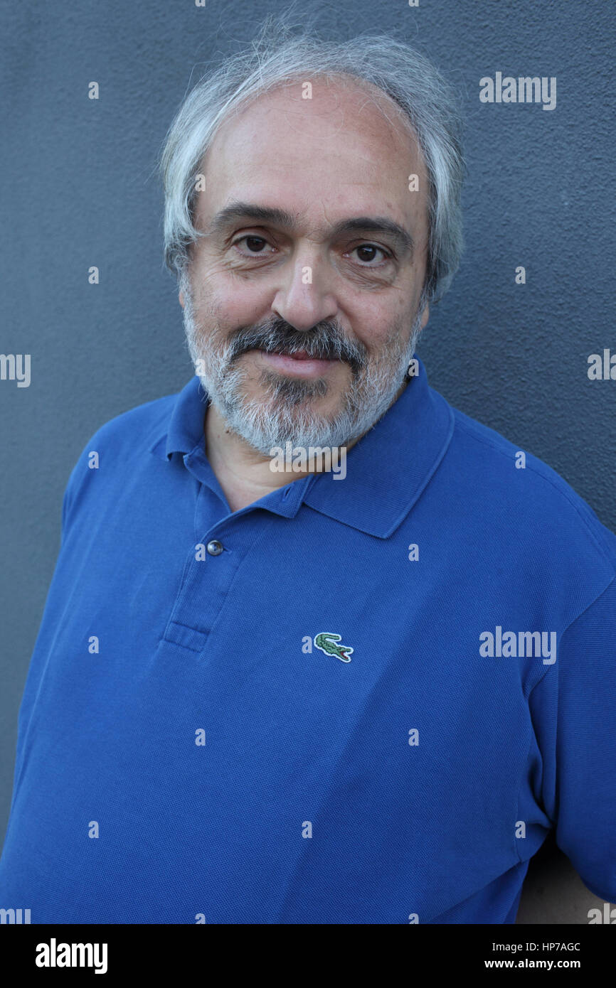 Portrait of Luca Doninelli 12/07/2016 ©Basso CANNARSA/Opale Stock Photo ...