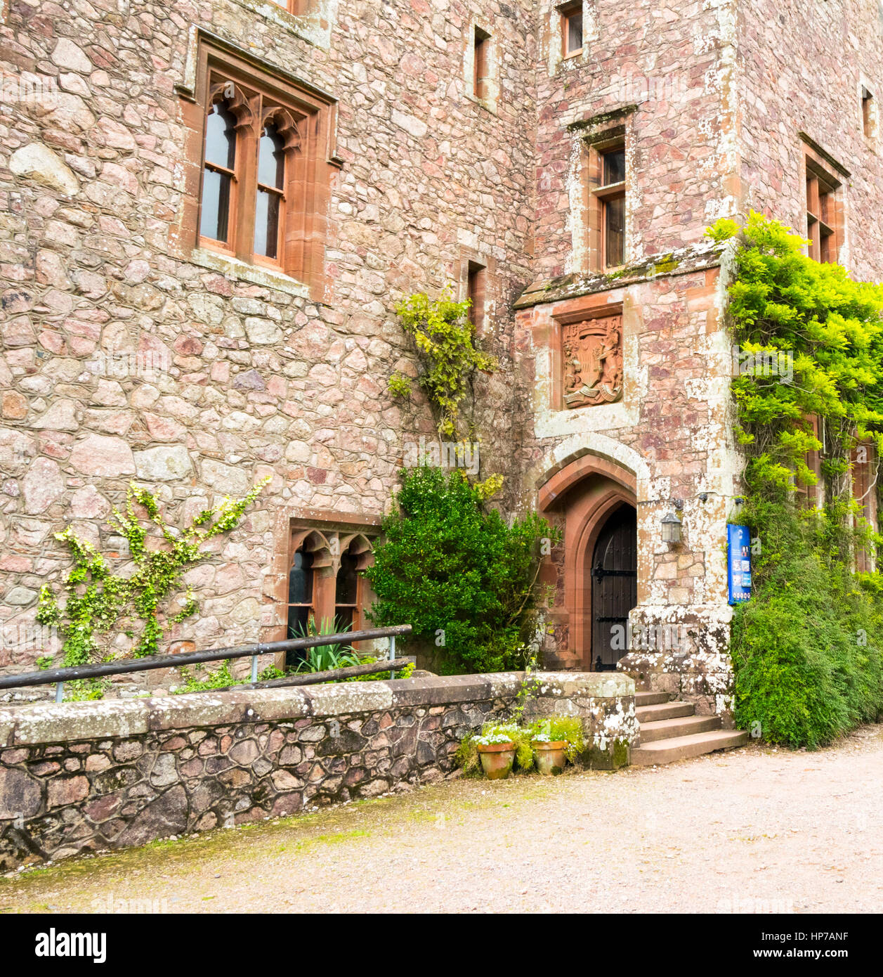 Muncaster castle muncaster castle gardens hi-res stock photography and ...