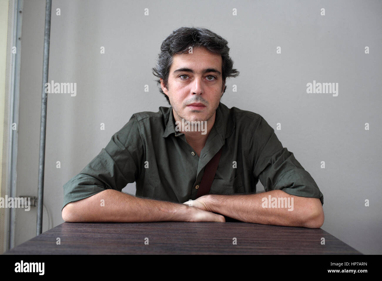 Portrait of Athos Zontini 18/09/2016 ©Basso CANNARSA/Opale Stock Photo ...