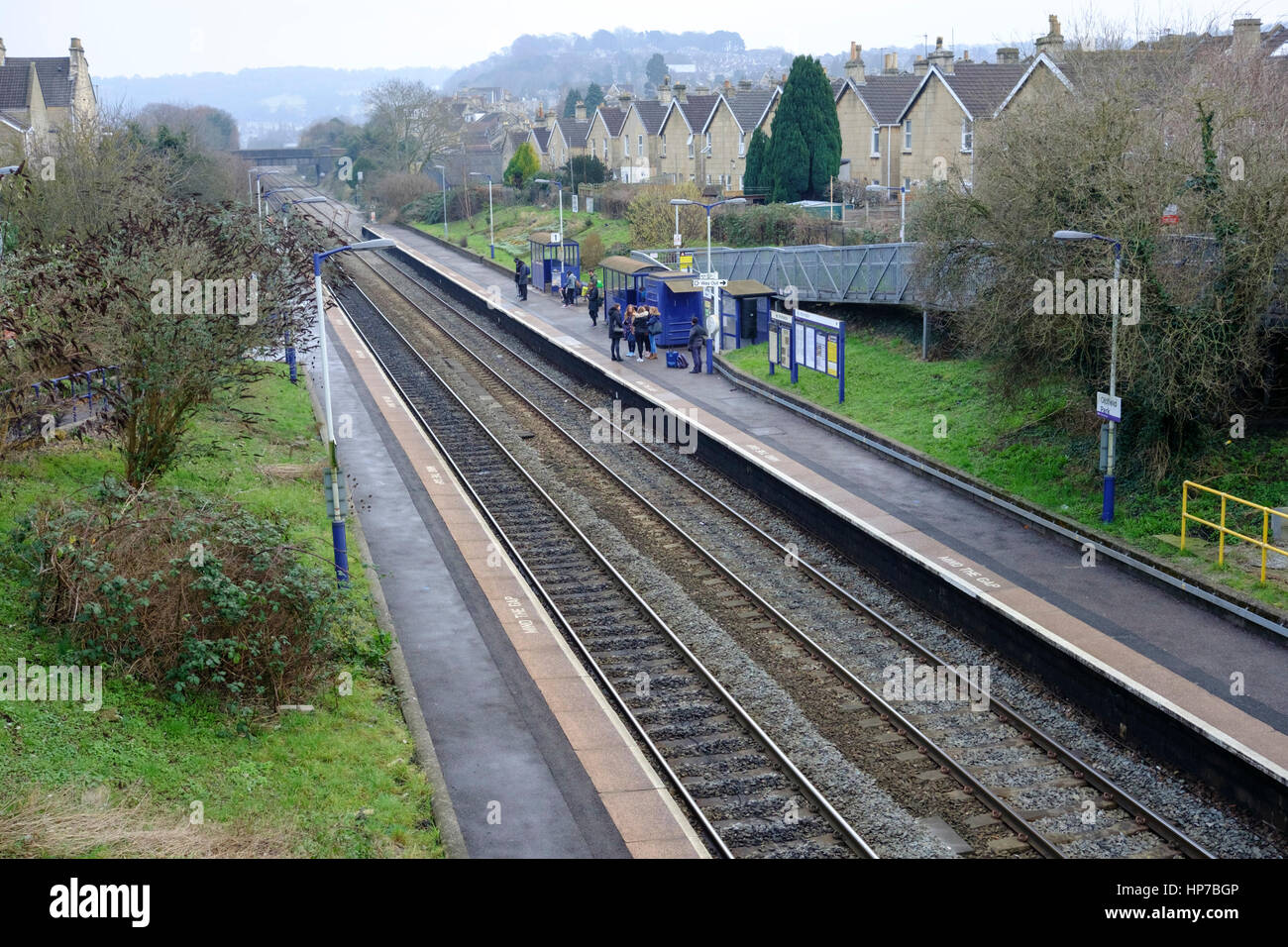 Around the Morland Road Twerton Area of Bath Somerset England Stock ...