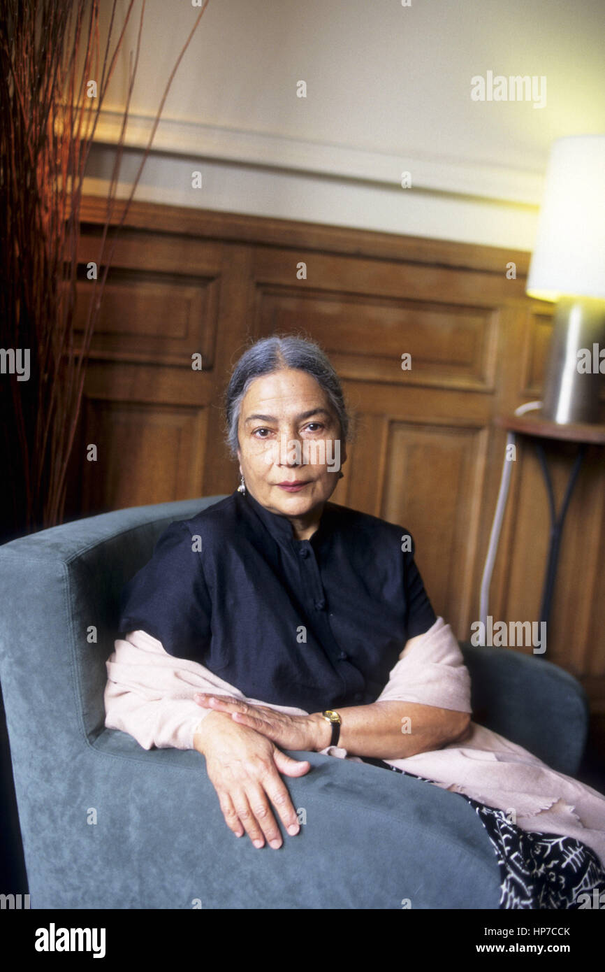 Anita DESAI - Date : 20000901 ©Basso Cannarsa/Opale Stock Photo - Alamy