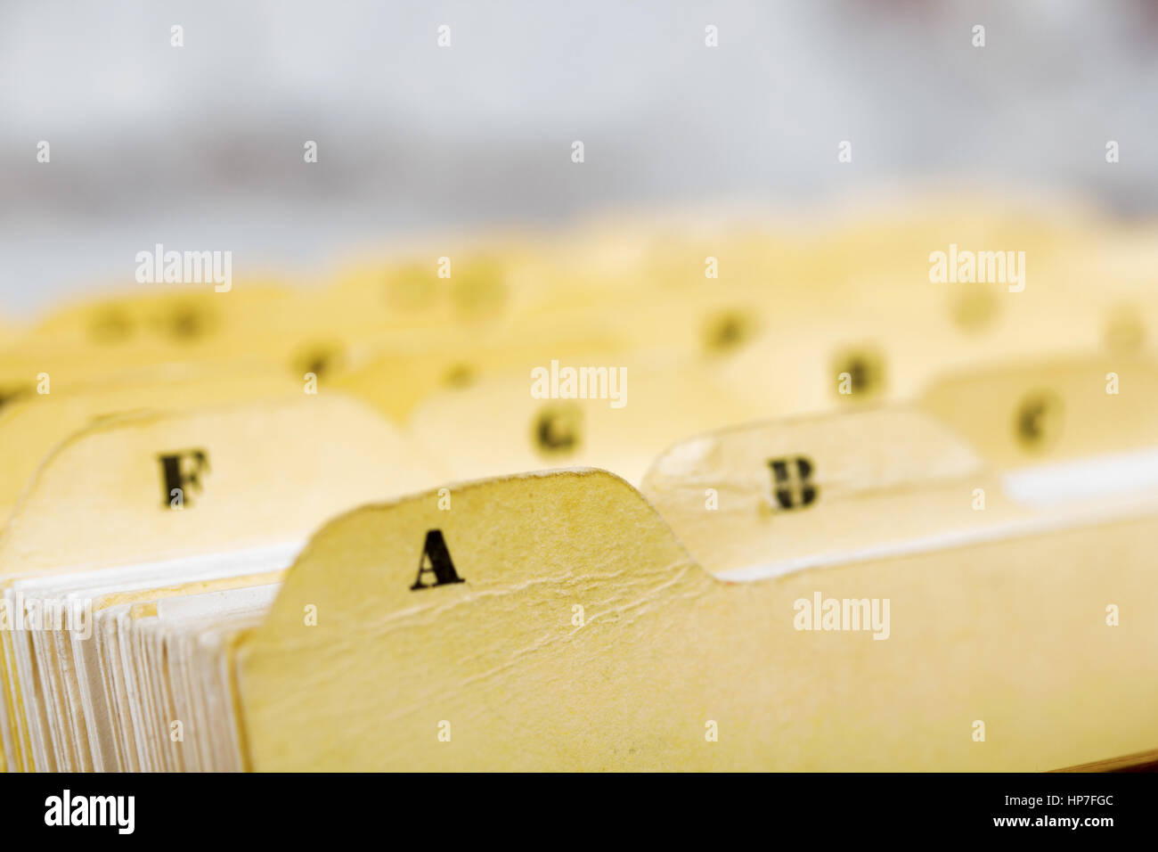 Index card box hi-res stock photography and images - Alamy