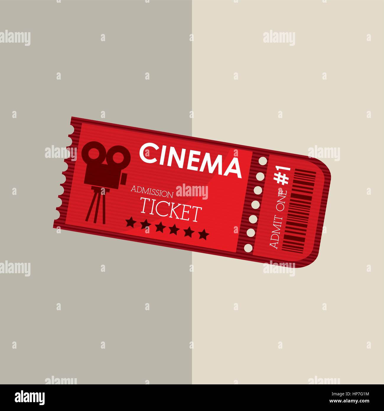 Ticket concept with icon design, vector illustration 10 eps graphic ...