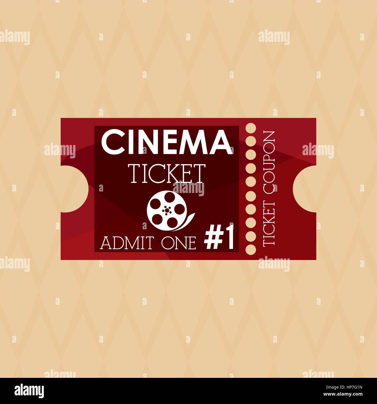 Ticket concept with icon design, vector illustration 10 eps graphic ...