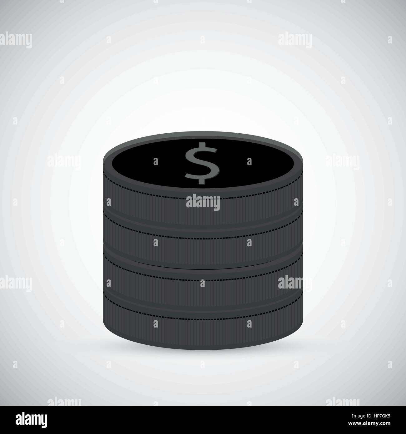 coins concept with icon design, vector illustration 10 eps graphic ...