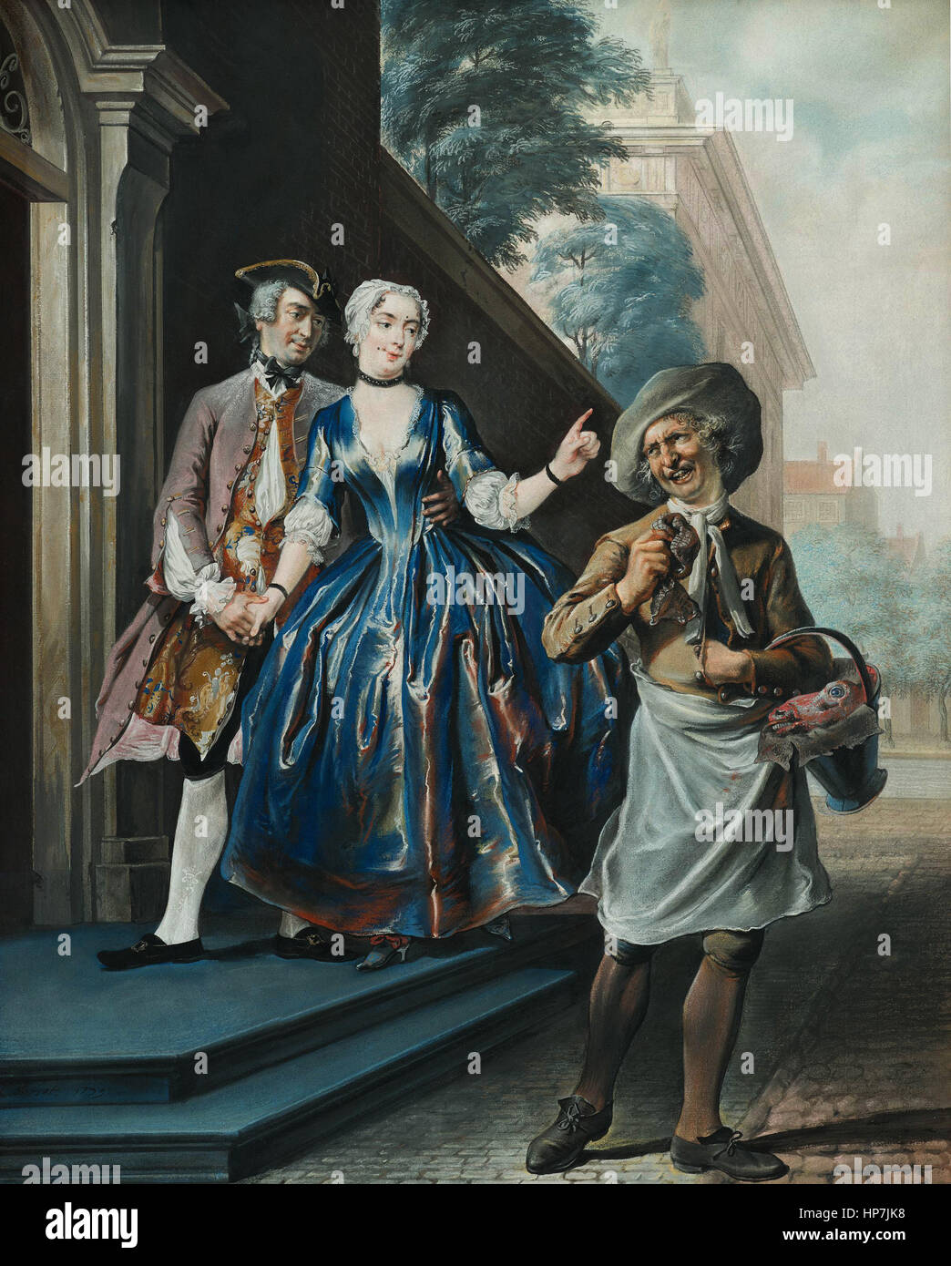 Cornelis Troost Pefroen and the Sheep's Head - Mauritshuis Museum The ...