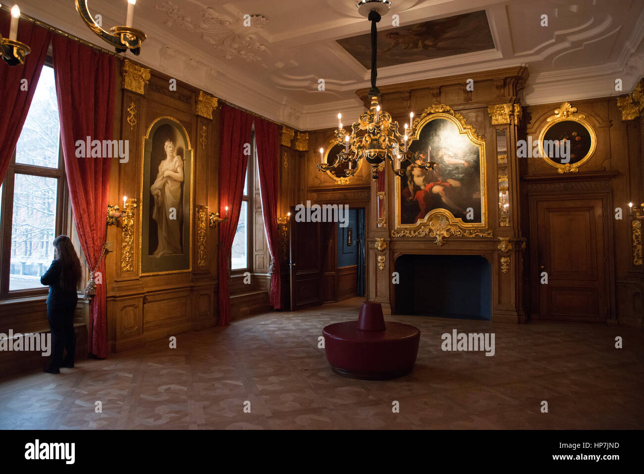 View of the Interior- Mauritshuis Museum The Hague Stock Photo - Alamy