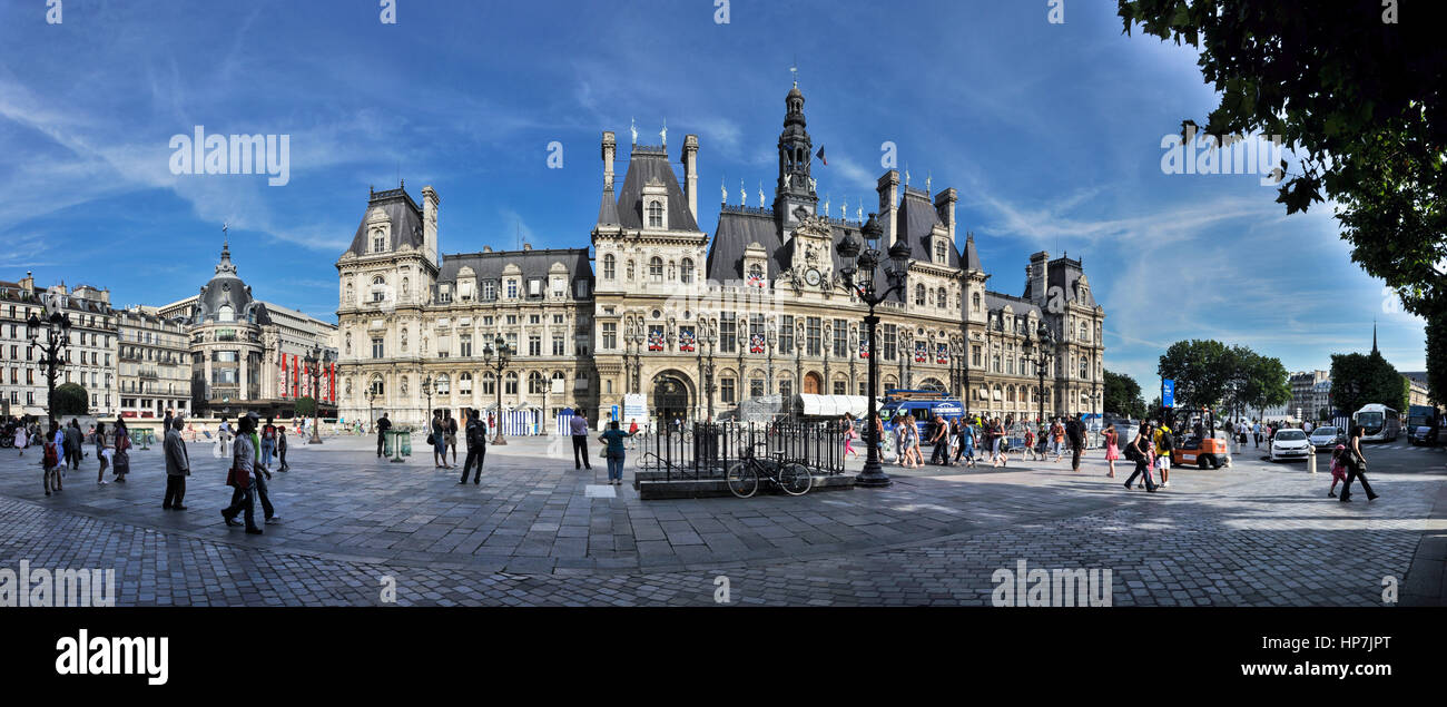 Hotel de Villle Stock Photo - Alamy