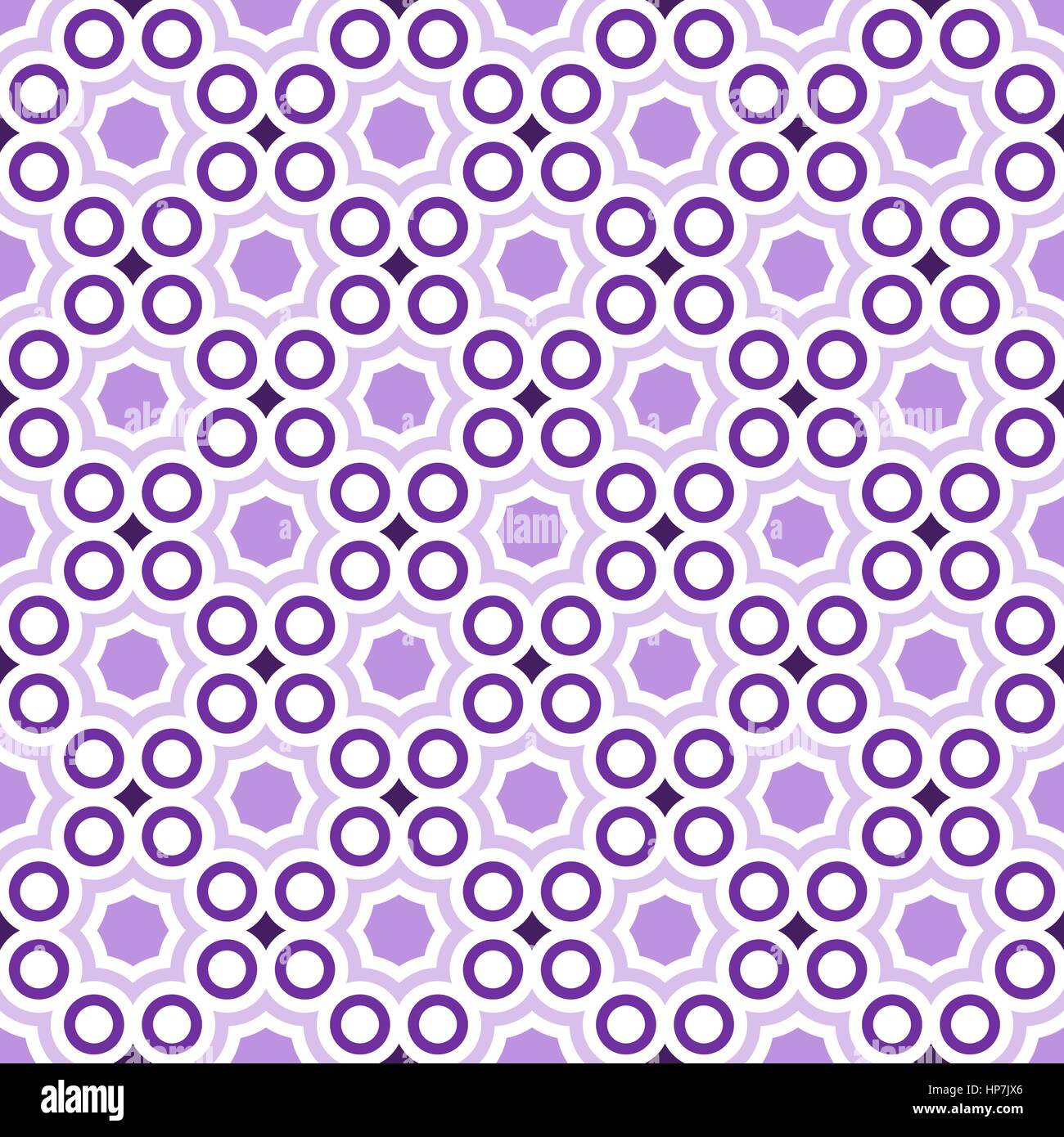 Simple pattern of circles and stars - seamless editable vector ...