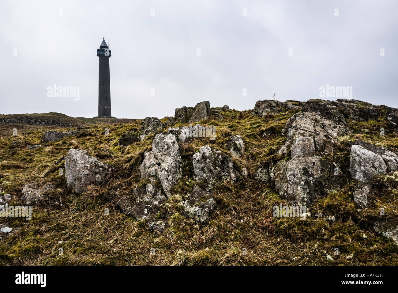 The Waterloo Monument Peniel Heugh High Resolution Stock Photography ...