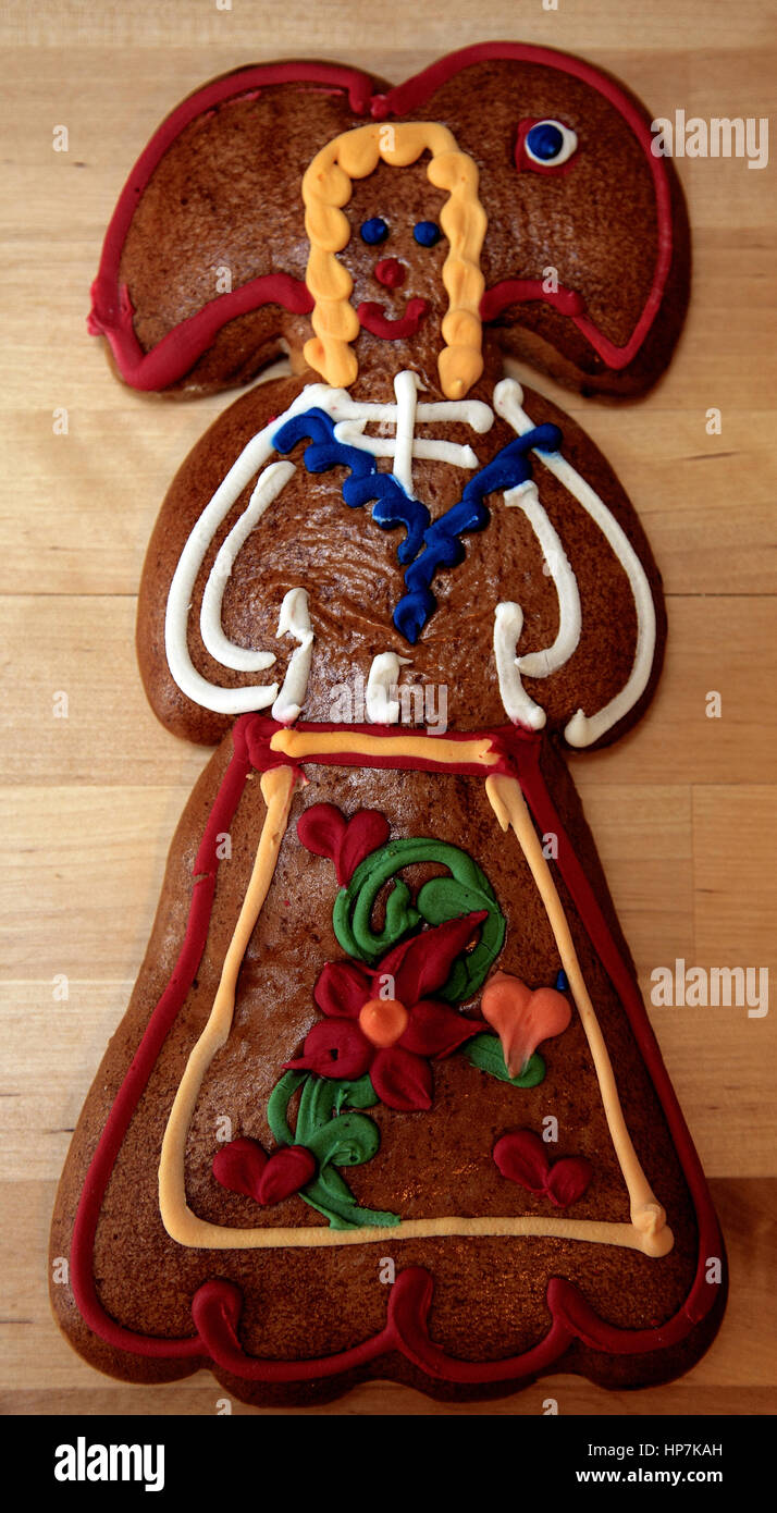 Alsatian gingerbread pastry Stock Photo - Alamy