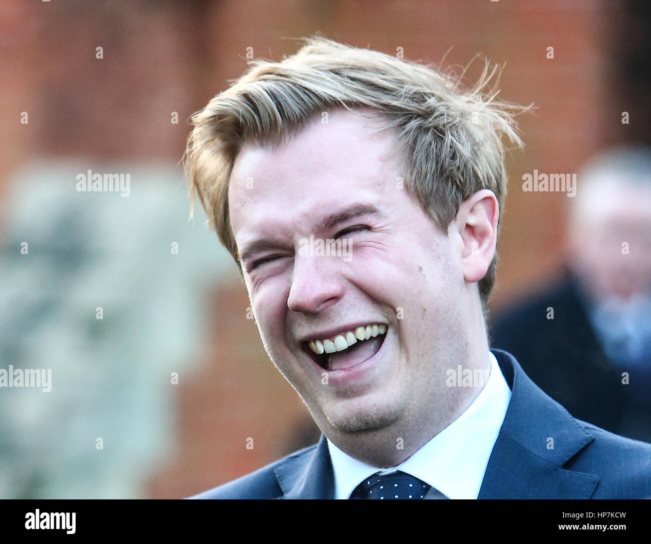 The funeral of Status Quo guitarist Rick Parfitt at Woking Crematorium ...