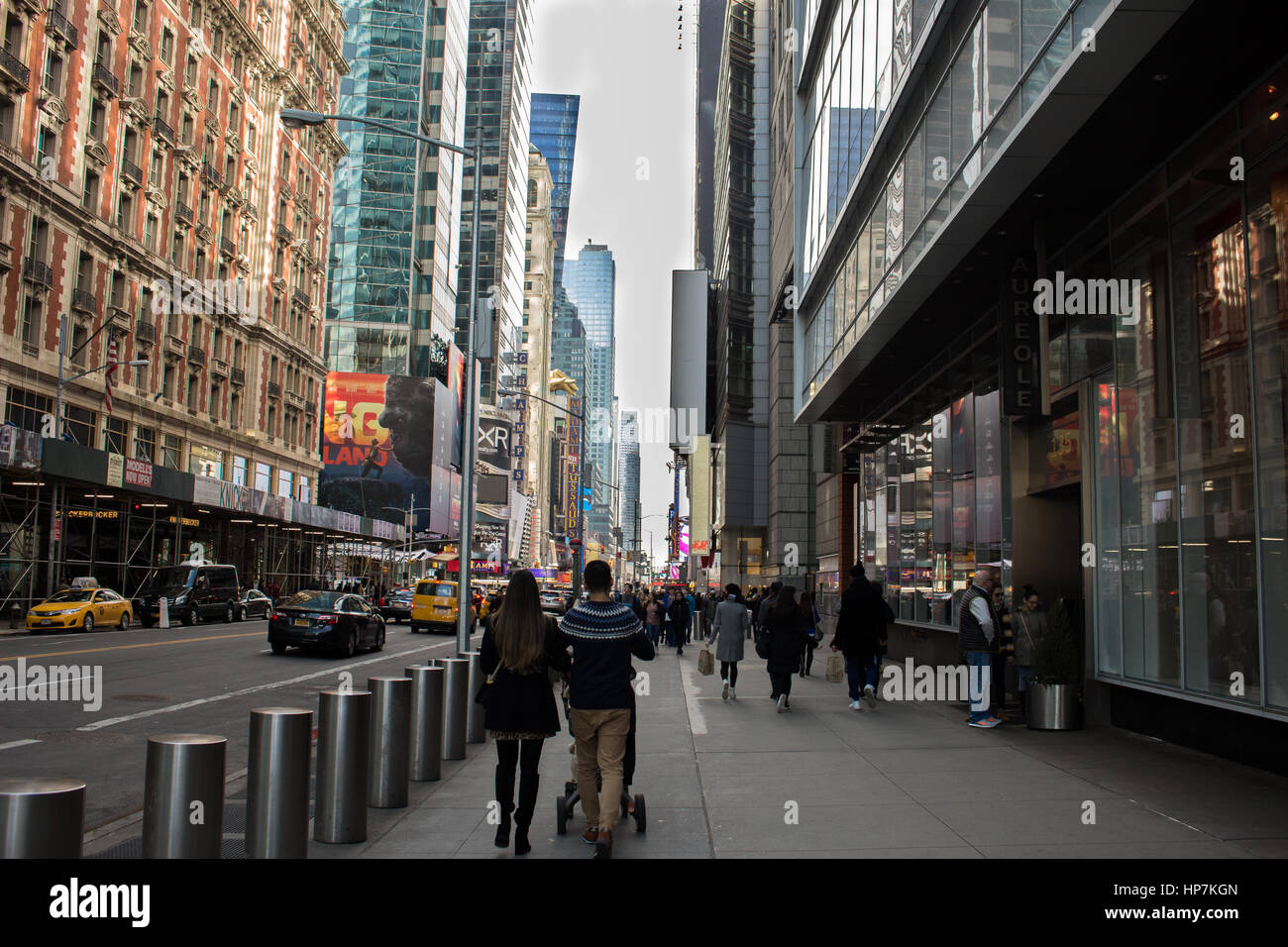 New York City, Time square Stock Photo - Alamy