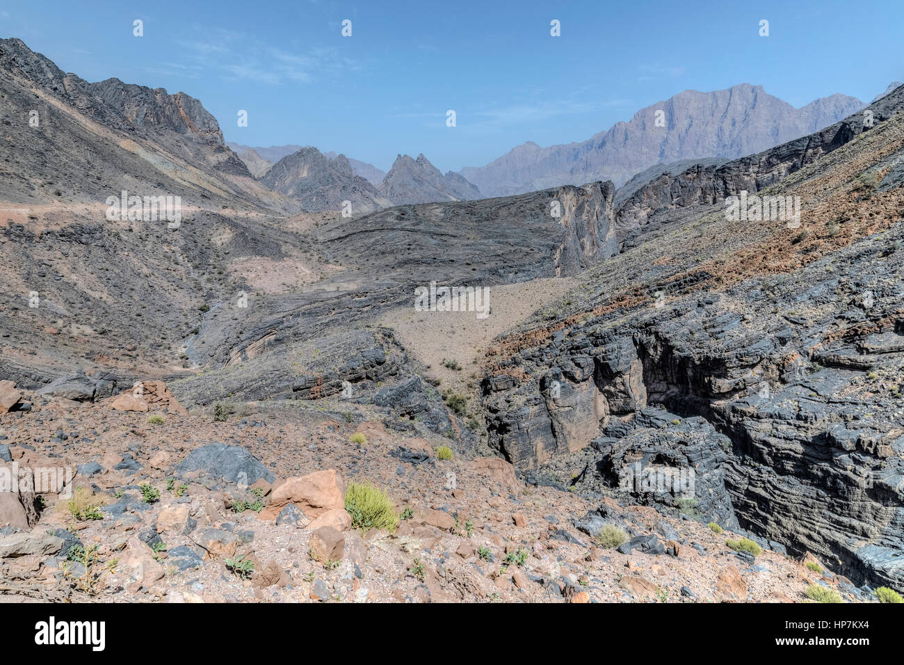 Oman jebel jabal shams hi-res stock photography and images - Alamy
