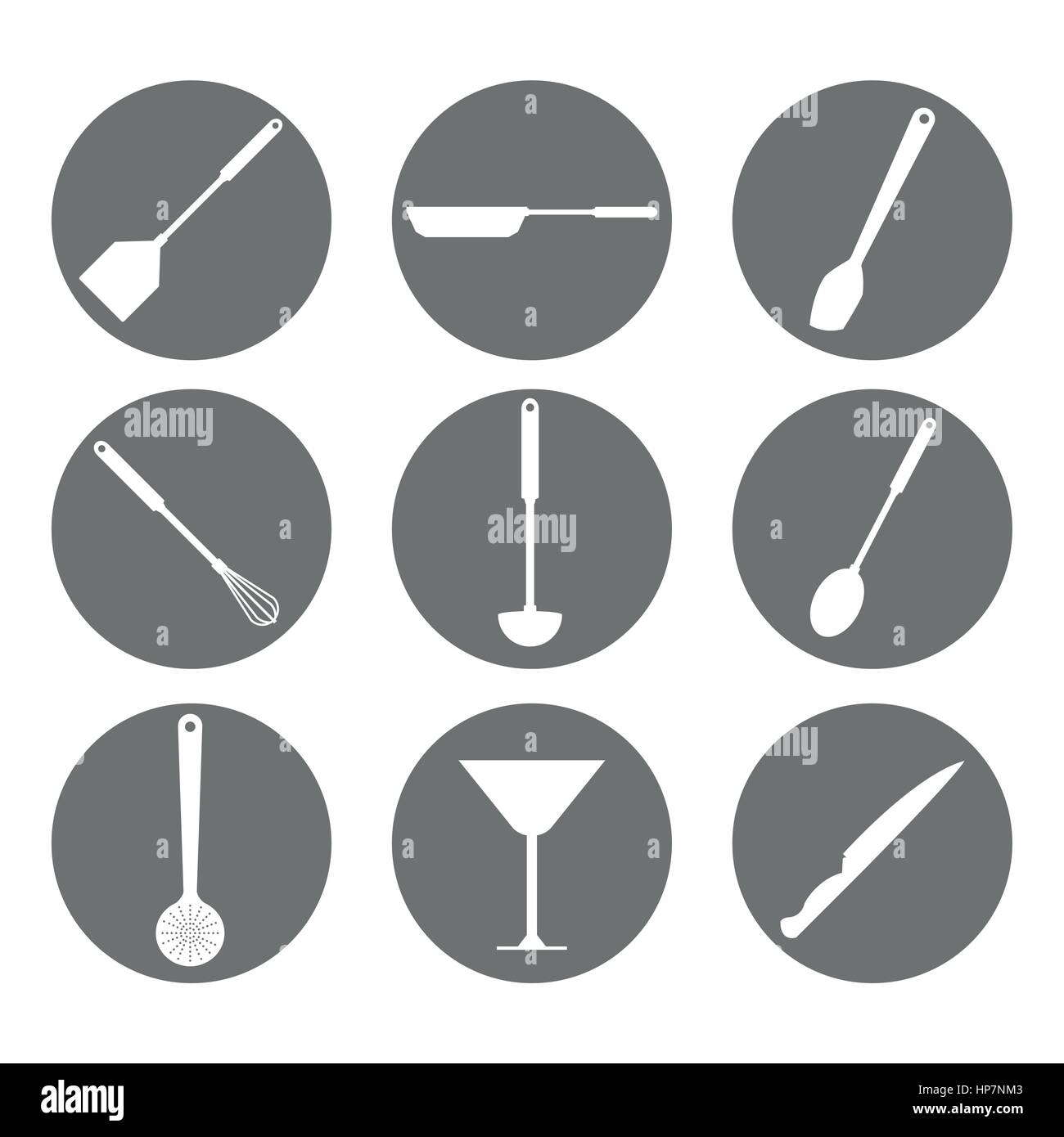 kitchen tools concept with icon design, vector illustration 10 eps ...