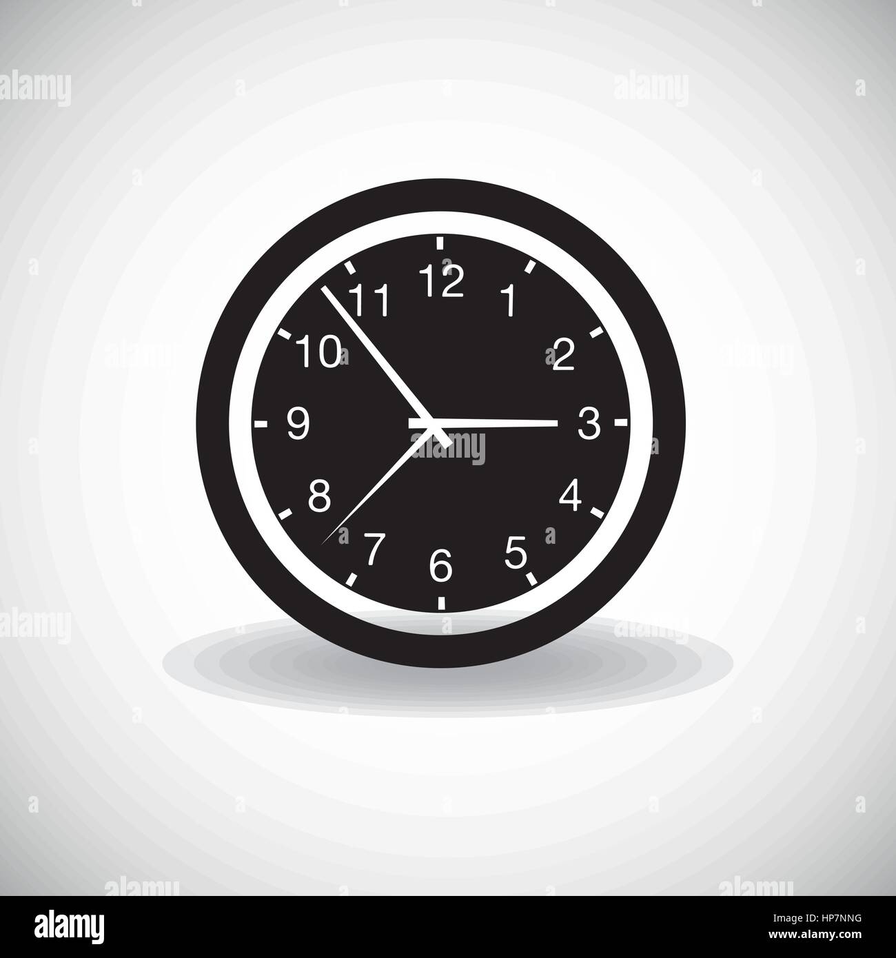 clock concept with icon design, vector illustration 10 eps graphic ...