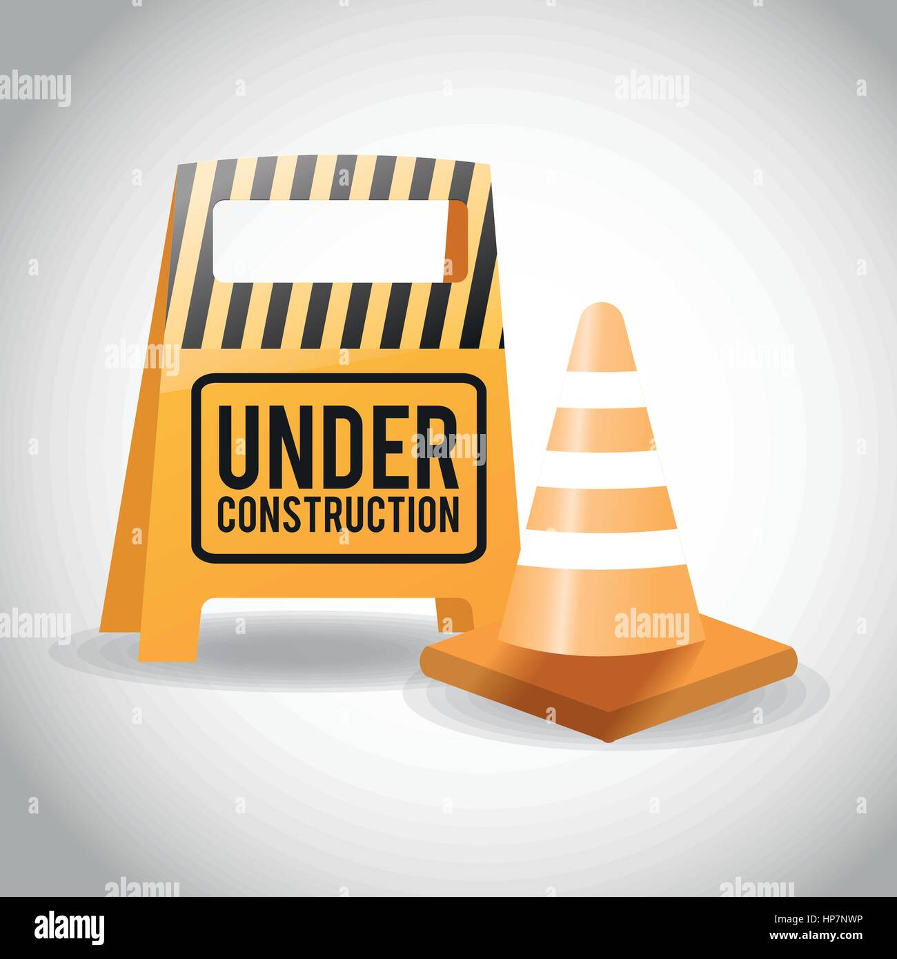Under construction concept with icon design, vector illustration 10 eps ...