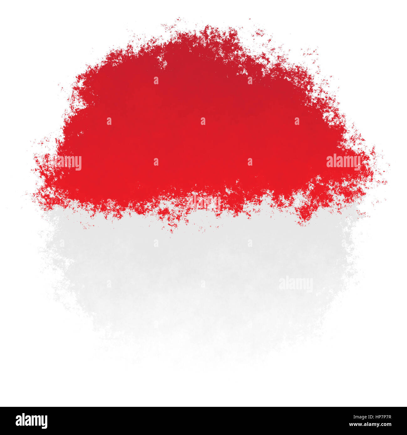 Color spray stylized flag of monaco on white background Stock Photo - Alamy