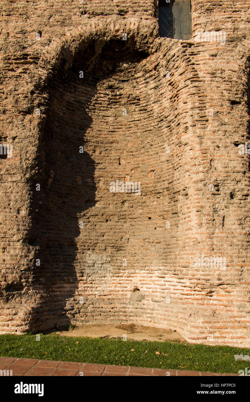 Stone wall surface as a simple background texture pattern Stock Photo ...