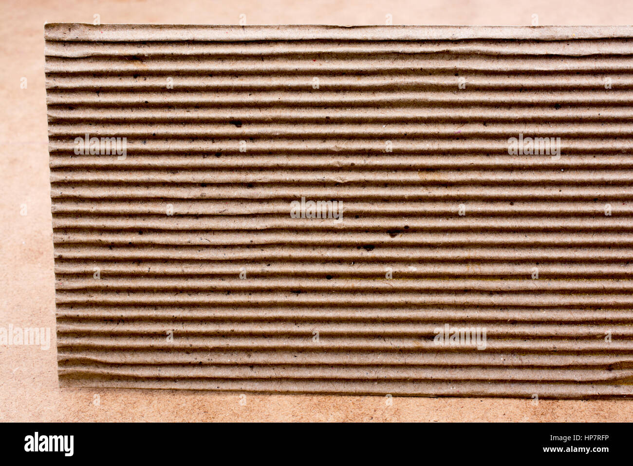 Corrugated cardboard edges texture as an Industrial background Stock ...