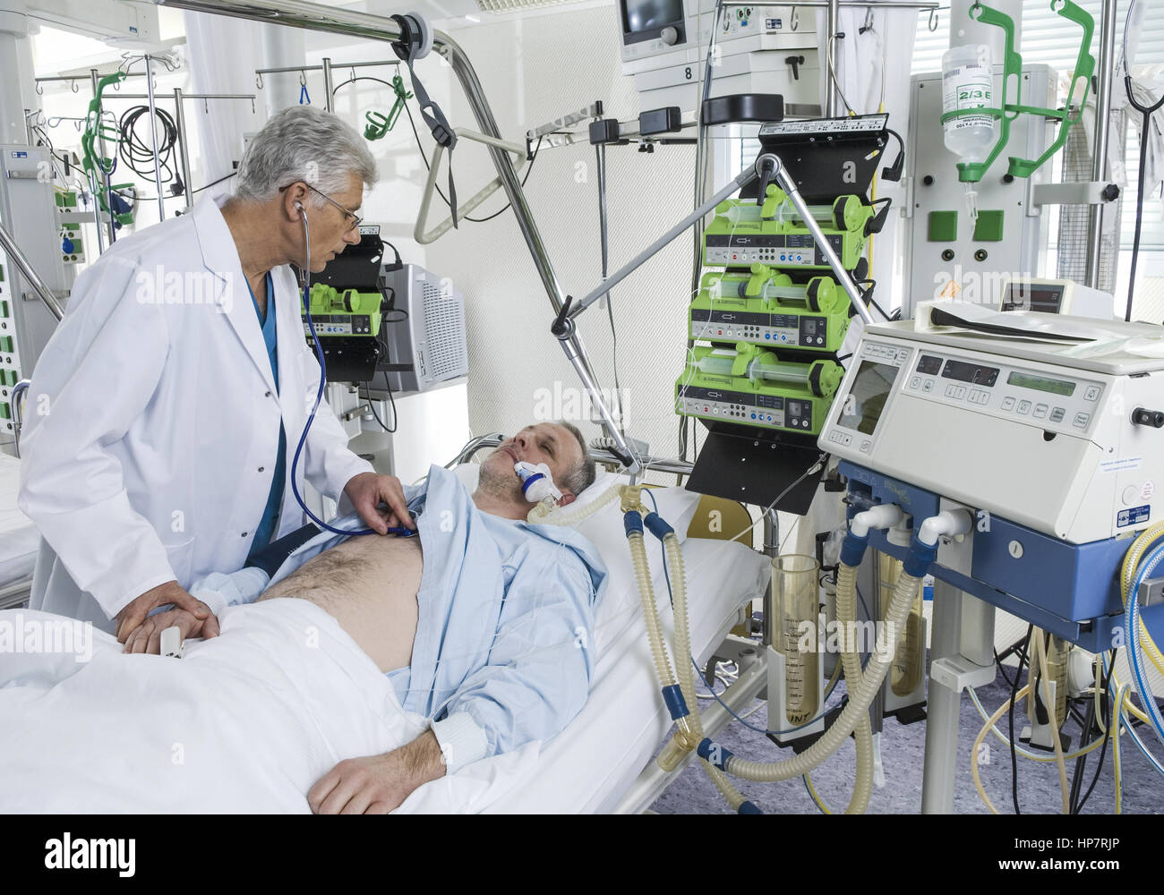 Patient Hospital Model Released High Resolution Stock Photography and ...