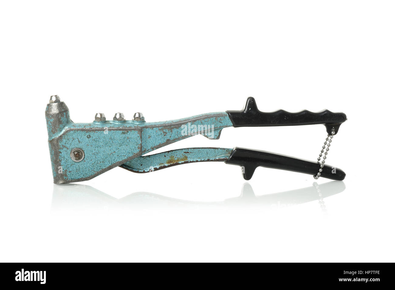 pop rivet gun isolated on white background Stock Photo - Alamy