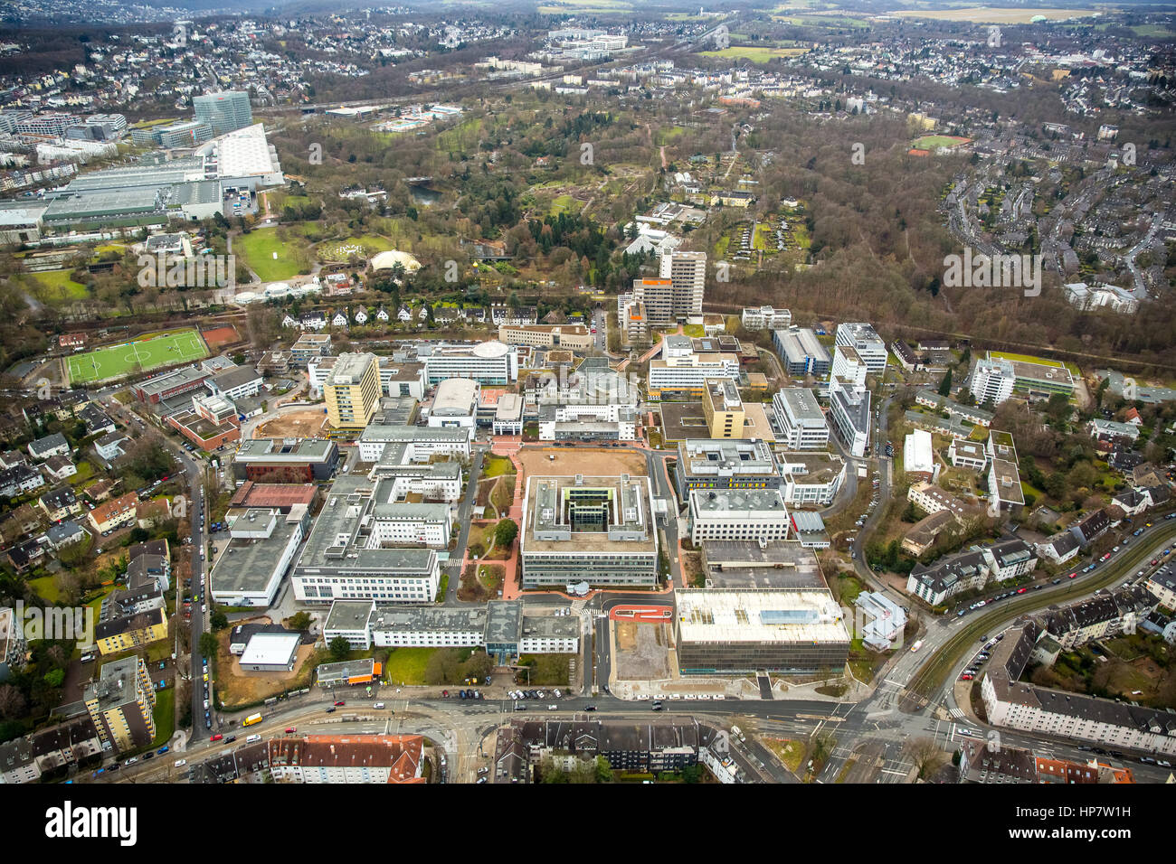 University Hospital Essen, hospital, reconstruction work at the clinic ...