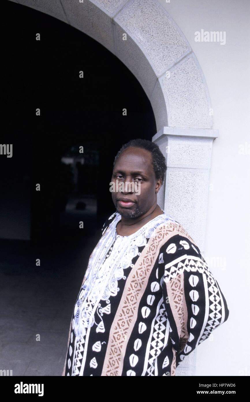 THIONG'O Ngugi Wa (James Ngugi) - Date : 20010720 ©Basso Cannarsa/Opale ...