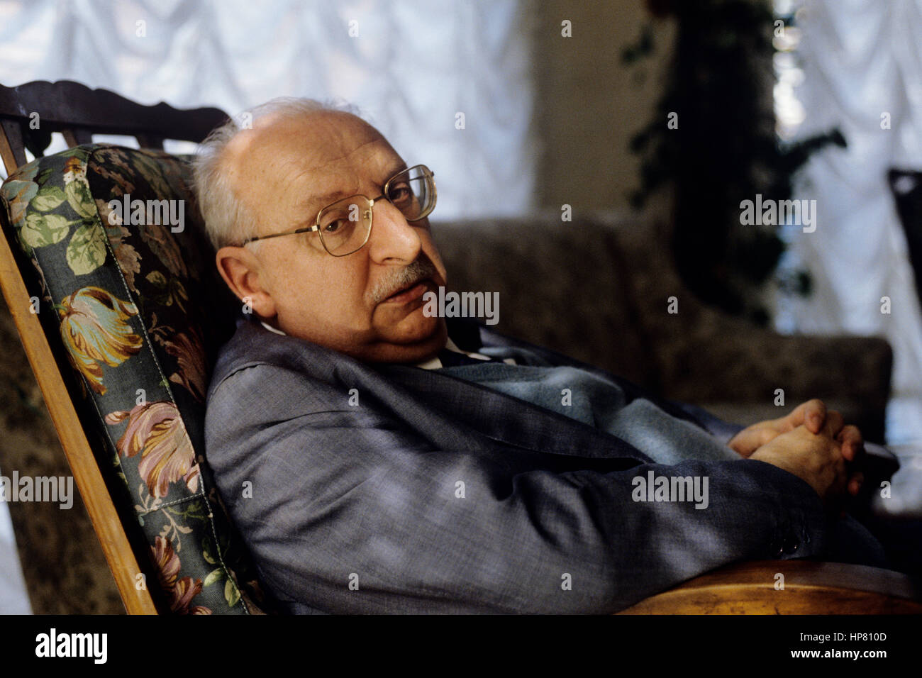 Portrait of Giorgio Manganelli - about 1989 ©Basso Cannarsa/Opale Stock ...