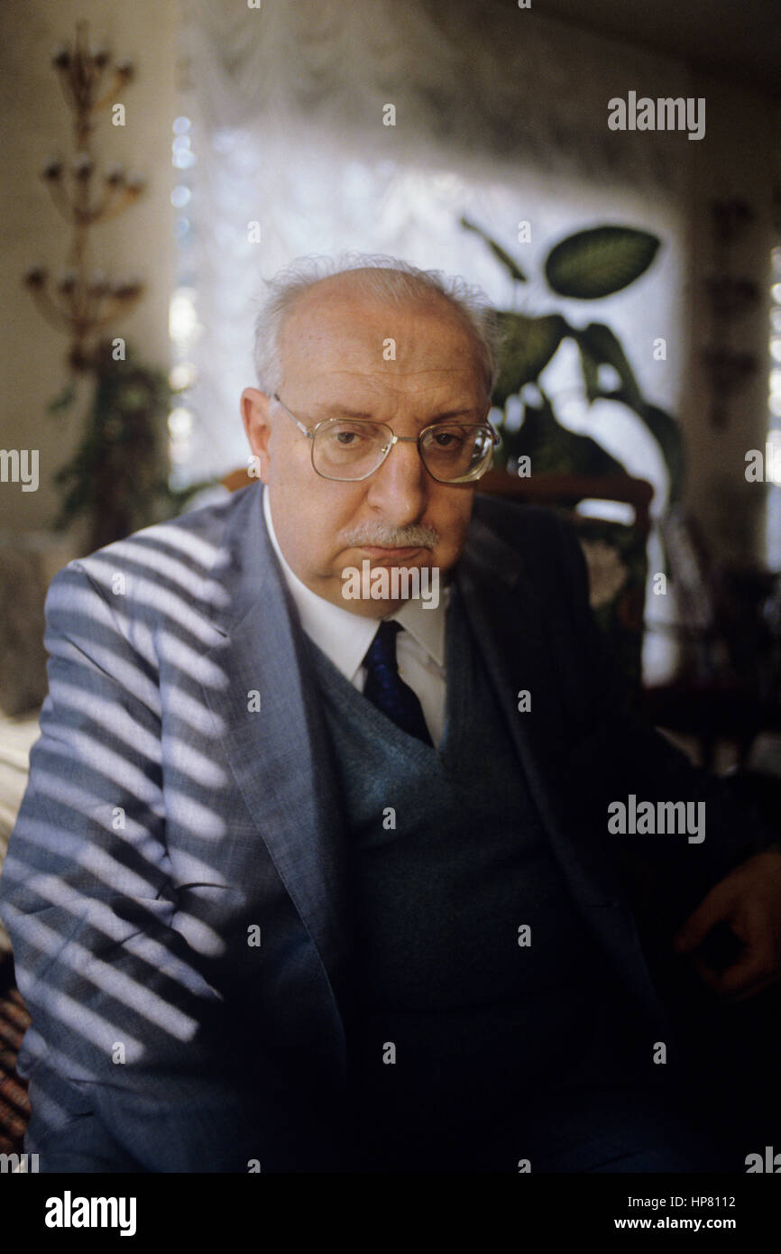 Portrait of Giorgio Manganelli - about 1989 ©Basso Cannarsa/Opale Stock ...