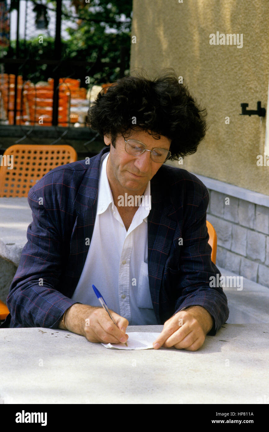 Portrait of Danilo Kis 1988 ©Basso Cannarsa/Opale Stock Photo - Alamy