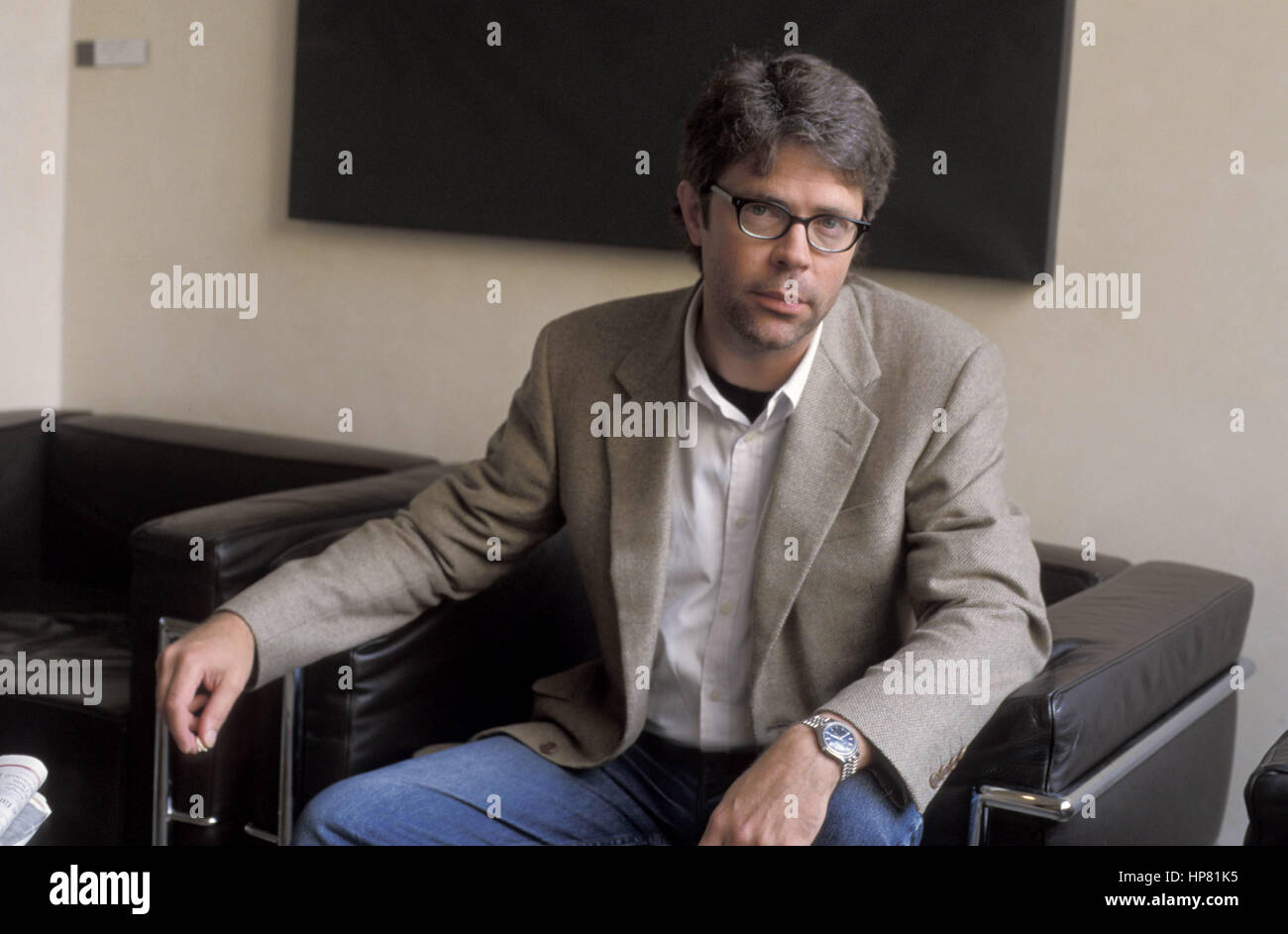 Jonathan FRANZEN - Date : 20030801 ©Basso Cannarsa/Opale Stock Photo ...