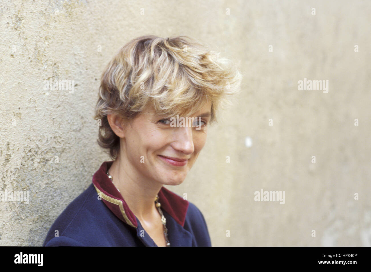 Anna GAVALDA - Date : 20041001 ©Basso Cannarsa/Opale Stock Photo - Alamy