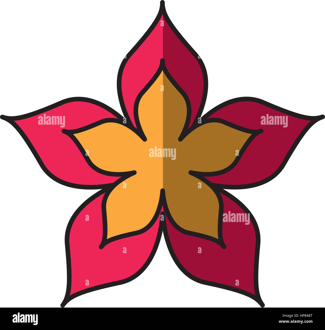 cute flower nature icon vector illustration design Stock Vector Image ...