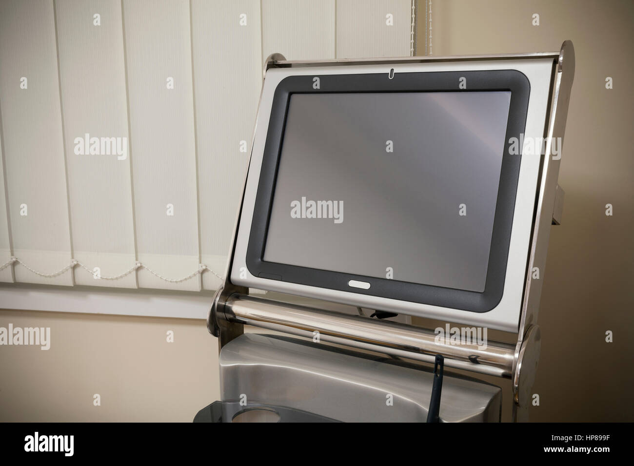 industrial touch screen monitor, metal case Stock Photo - Alamy