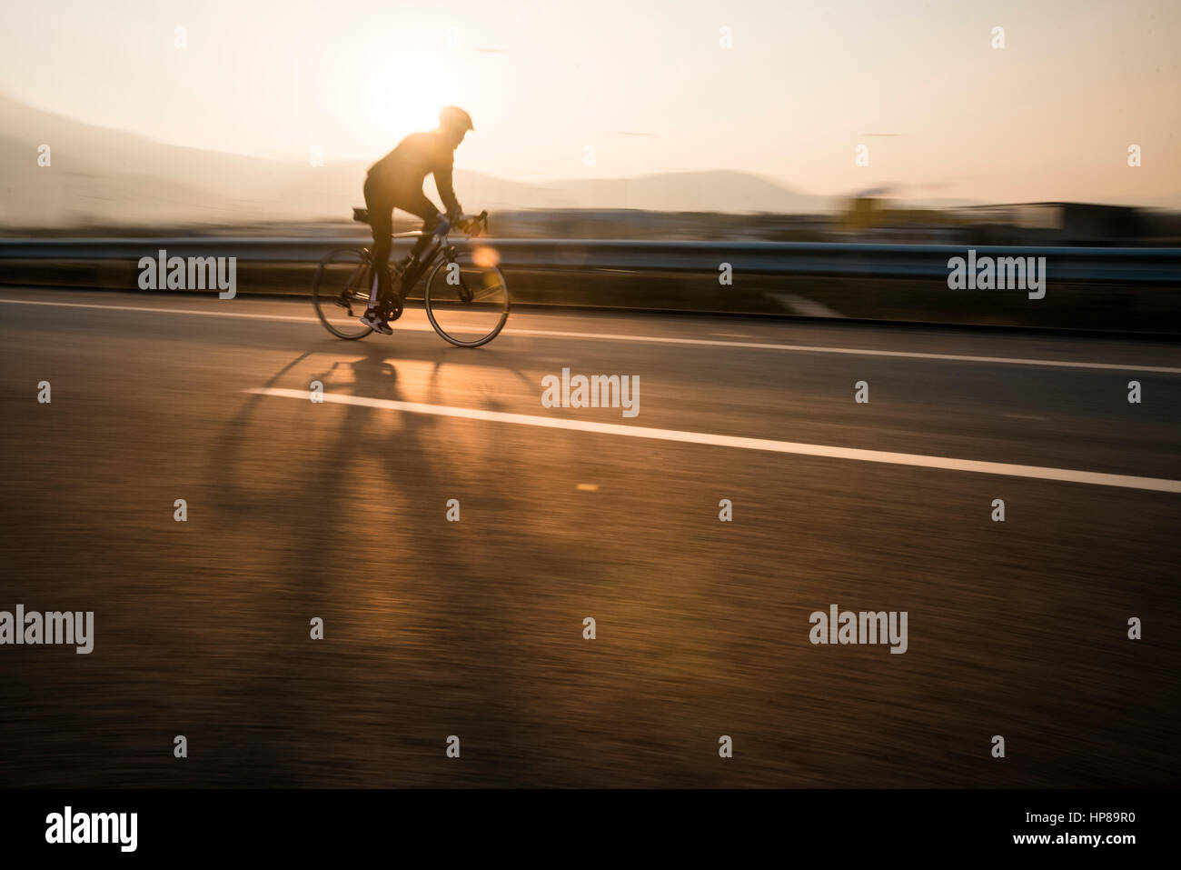 Cycling downhill city hi-res stock photography and images - Alamy