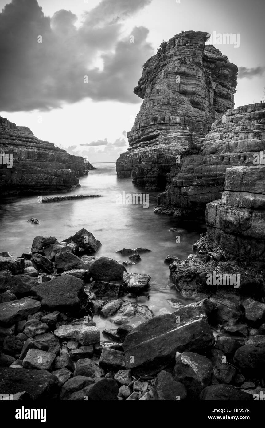 August landscape nature Black and White Stock Photos & Images - Alamy